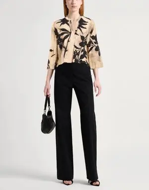 KAOS Floral-print Woven Top