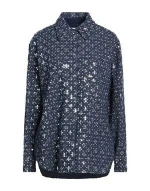 OTTOD'AME Denim Outerwear With Sequins - Blue