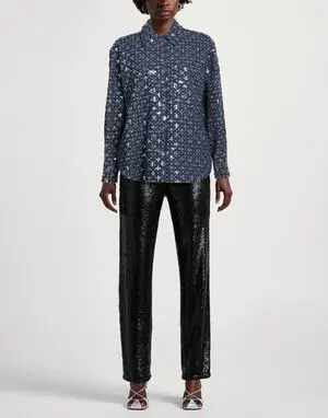 OTTOD'AME Denim Outerwear With Sequins - Blue