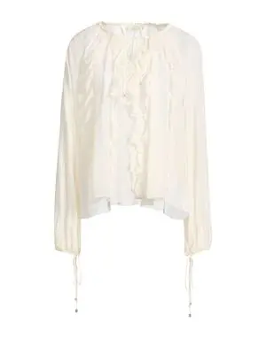 Blumarine Ruched Crepe Top