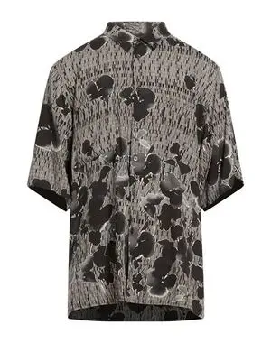 Emporio Armani Shirt Size Viscose - Black