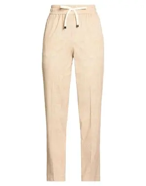 CIRCOLO 1901 Tapered Jersey Pants - Beige