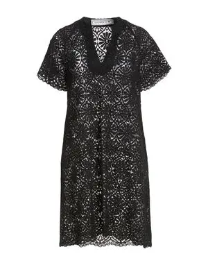 SHIRTAPORTER Mini Dress With Lace