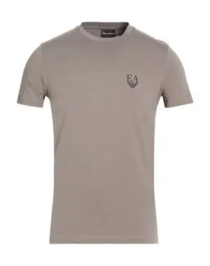 Emporio Armani T-shirt Size Cotton, Elastane - Grey