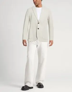 CIRCOLO 1901 Blazer Size Cotton, Linen, Polyamide - Grey