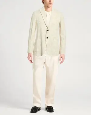 CIRCOLO 1901 Blazer Cream Size Cotton, Elastane