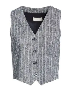 CIRCOLO 1901 Tailored Cotton-elastane Vest - Blue