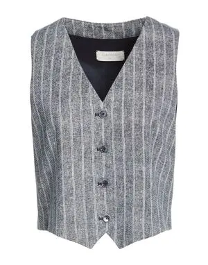 CIRCOLO 1901 Tailored Cotton-elastane Vest - Blue