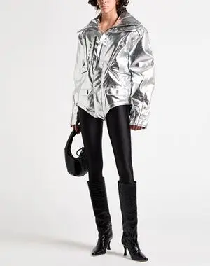 Coperni Metallic Coated Shell Jacket