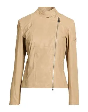 Peuterey Leather Biker Jacket