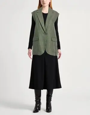 OTTOD'AME Linen Blazer - Green