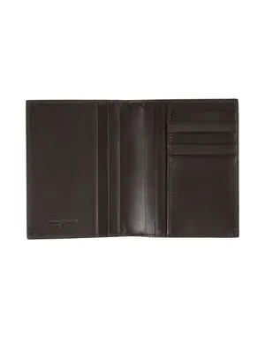 Giorgio Armani Wallet Dark Lambskin