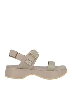 Emporio Armani Round Toe Sandals For Women