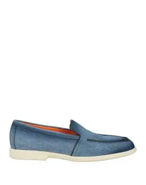 Santoni Blue Loafers