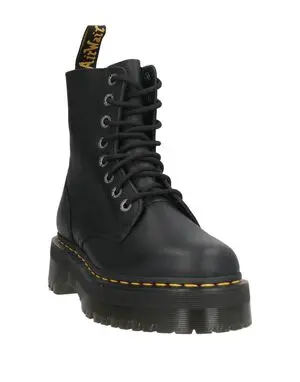 Dr. Martens Jadon Lii Pisa Leather Ankle Boots - Black