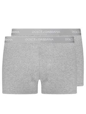 Dolce & Gabbana Bi-pack Boxer Regular - Grey