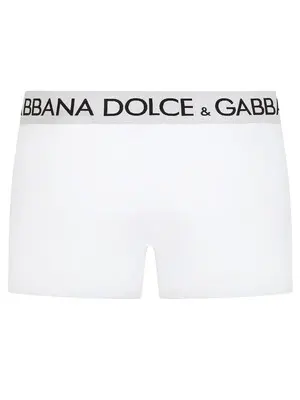 Dolce & Gabbana Regular Fit Boxer Shorts - White