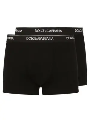 Dolce & Gabbana Bi-pack Boxer Regular - Black