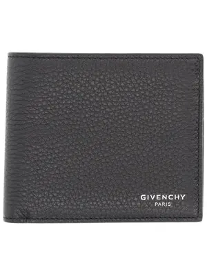 Givenchy Silver Tone Wallets For Men