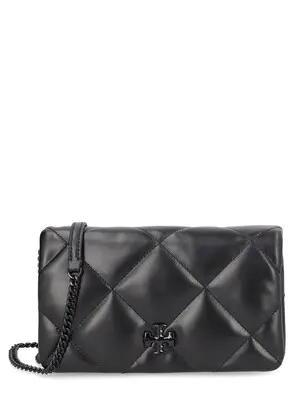 Tory Burch Kira" Wallet With Chain - Black