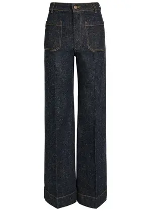 Victoria Beckham Logo Jeans For Women