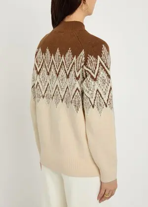Varley Siren 2.0 Fair Isle Knit Jumper