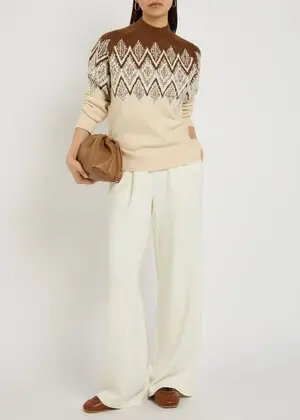 Varley Siren 2.0 Fair Isle Knit Jumper