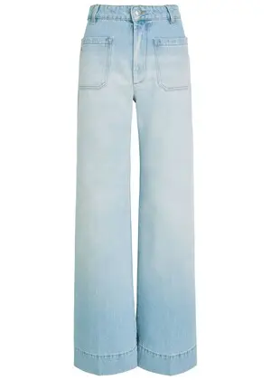 Victoria Beckham Alina Flared-leg Jeans
