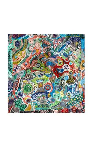 HEIRLOME Arnulfo Patterned Silk Pareo Wrap
