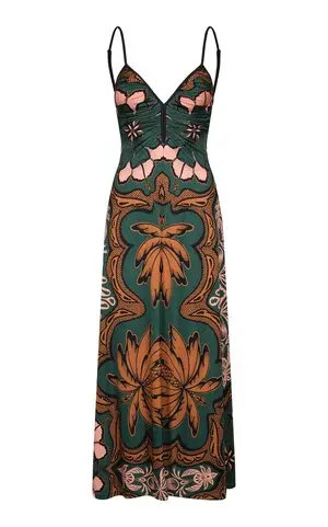 Johanna Ortiz Nuestra Tierra Printed Maxi Dress - Multi