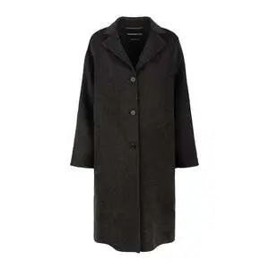 DEPARTMENT 5 Single-Breasted Wool Cloth Coat - Gray