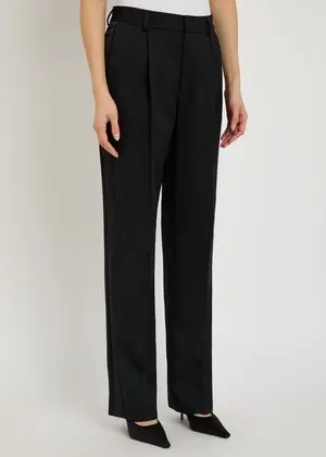 Victoria Beckham Straight-leg Canvas Trousers
