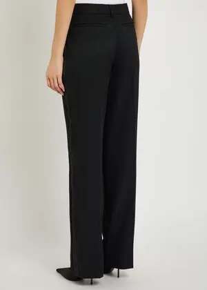 Victoria Beckham Straight-leg Canvas Trousers
