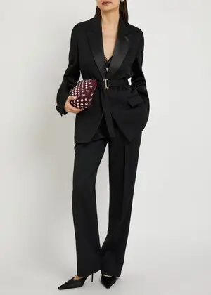 Victoria Beckham Straight-leg Canvas Trousers