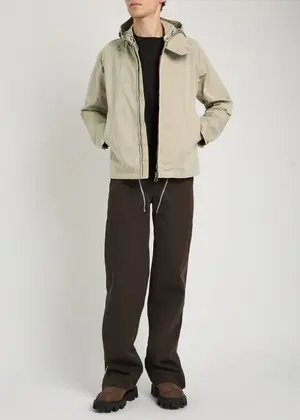 TEN C Hooded Jacket - Grey