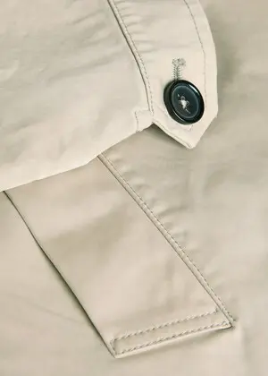 TEN C Hooded Jacket - Grey