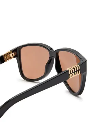 Miu Miu Butterfly-frame Sunglasses