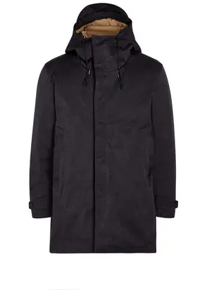 TEN C Quilted Hooded Parka Coat