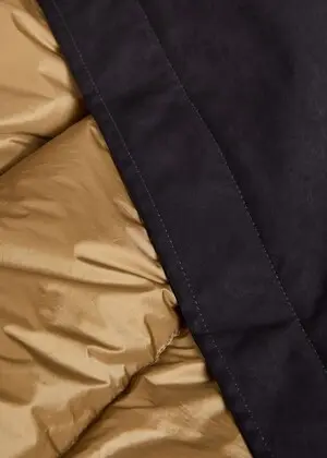 TEN C Quilted Hooded Parka Coat