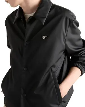 Prada Re-nylon Blouson Jacket - Black