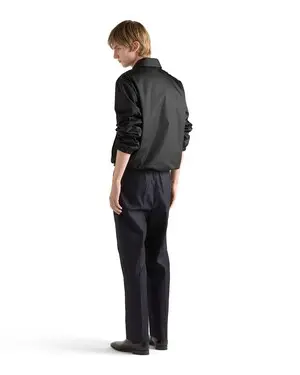 Prada Re-nylon Blouson Jacket - Black