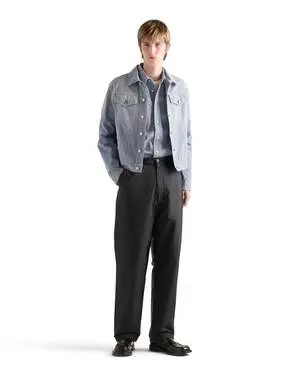 Prada Re-nylon Wide-leg Pants