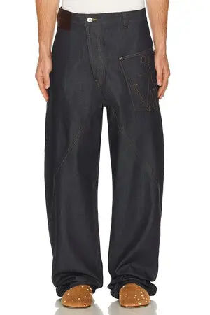Jw Anderson Wide Leg Jeans For Men
