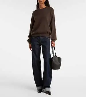 Khaite Celia Pocket 50 Leather Pumps