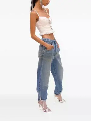 AREA Tweed-texture Top