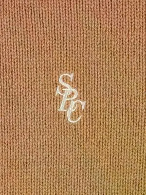 SPORTY & RICH Logo-embroidered Turtleneck Sweater
