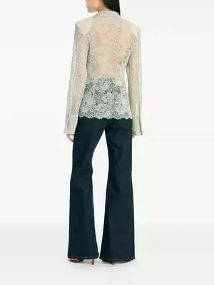 ROTATE BY BIRGER CHRISTENSEN Lace Buttoned Shirt
