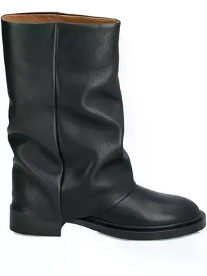 SUMMERY COPENHAGEN Gathered Ankle Boots