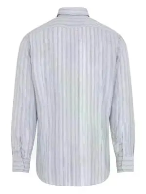 Etro Striped Logo-detail Shirt