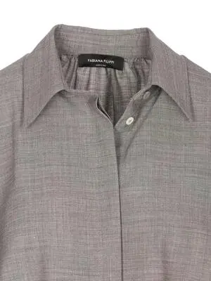 Fabiana Filippi Button-up Shirt With Pointed Collar